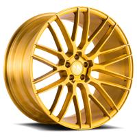 China Candy Gold Forged Monoblock Aluminum Alloy Rims Width 7-14J for sale