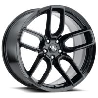 China Offset 0-80mm Monoblock Forged Wheels Endless Finish Gloss Black Rims for sale