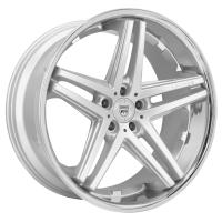 China Width 7-14J Ekko Lexani Stainless Lip Wheels Chrome Plating for sale