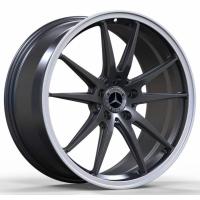 China AMG GT R C190 5 Twin Spoke Mercedes Benz Forged Wheels for sale