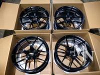China BBS FI R Satin Black Wheels Rims for sale