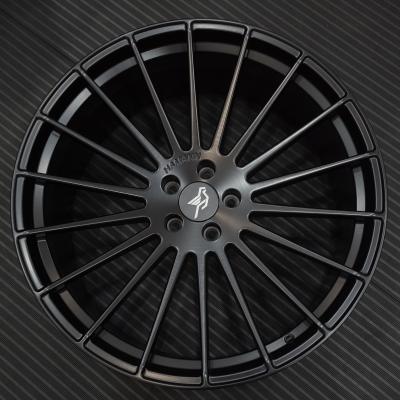 China Hamann Anniversary Deep Concave Forged Wheels Satin Black for sale