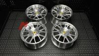 China Ferrari F430 Forged Wheels Brushed Clear Finish Maining Forged RE-01 for sale