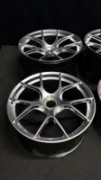 China BBS FI R Centerlock Diamond Silver Wheels for Porsche 911 991 992 GT3 GT3RS for sale