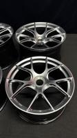 China BBS FI R Centerlock Diamond Silver Wheels for Porsche 911 991 992 GT3 GT3RS for sale