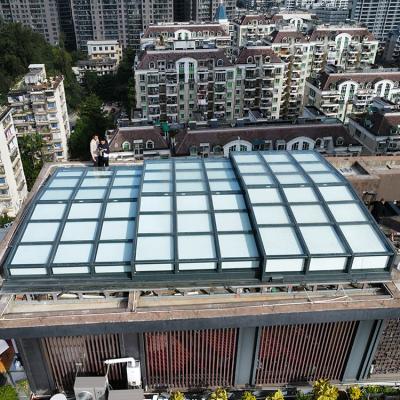 China Preassembled Aluminum Sunrooms Glass Houses Retractable Winter Garden Shaped Roof Foldable Sliding Sunroom Terras Villas Hotels for sale