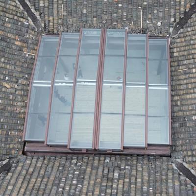 China Customized High Snow Load Tempered Glass Mobile Cover Villa Roof for Apartment Terrace Patio & Courtyard Leisure Spaces for sale