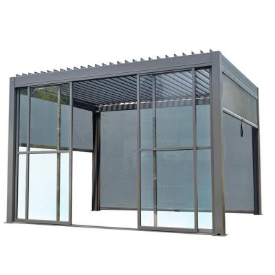 China Aluminum Pop-Up Gazebo Pergola Party Tent Outdoor Canopy Sun Shade for Events Online Sale for sale