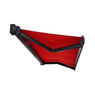 China Waterproof Breathable Fabric Sunshade Awning Modern Commercial Manual Patio Awning Outdoor Balcony Awning for sale