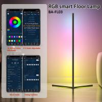 China Timing Function LED Holiday Lights Adjustable Stand LED RGB Floor Lamp For Bedroom for sale