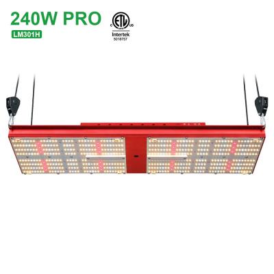 China 240w UV IR LED Grow Light Samsung LM301H Quantum Board Switch Control for sale