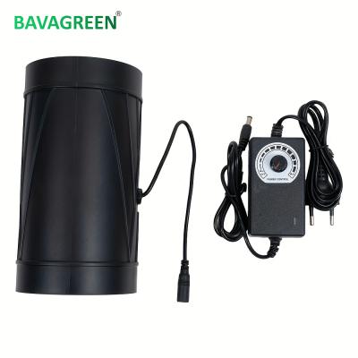 China 100mm Inline Booster Duct Fan Speed Adjustable Ventilation Exhaust Pipe Fan for Grow Tent, Kitchen Heating Cooling for sale