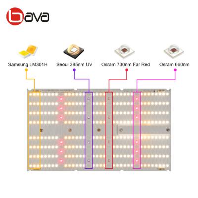 China 730nm 120w Quantum Board LM301H Far Red Dimmable Led Grow Light Fixture for sale