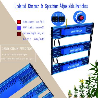 China AC277V Samsung LED Grow Light Bar SAA 1836Umol/S Hydroponic for sale