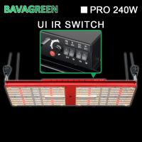 China 552 Diodes 240W LED Grow Light 624umol/S Samsung Lm301h Adjustable Spectrum for sale
