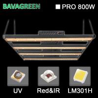 China BAVA Dimmable LM301H 3000k Red 385nm IR 800W Far red Commercial Grade Fixture for sale