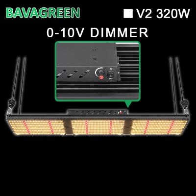 China 320W Full Spectrum LED Grow Lights UV IR SAMSUNG Board LM301H AC100-277V for sale