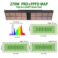 China Indoor Greenhouse LM301H LED Grow Light 270w 2x4 sq ft Sonsen Driver for sale