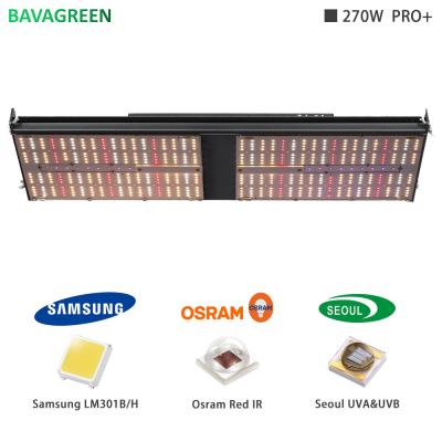 China BAVAGREEN 270w Commercial LED Grow Lights lm301b H Epistar full spectrum for sale