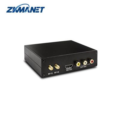 China ZKManet1303R AES256 COFDM Wireless Video Receiver 30km Range HDMI/AV Output 105x89.5x30mm for sale