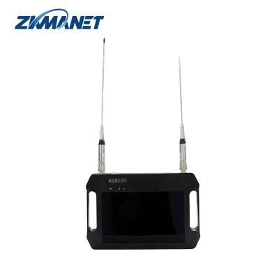 China ZKManet1102R Handheld COFDM Video Receiver with 10.1