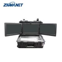 China ZKManet2971 1.4GHz 2T2R 43dBm Portable Three-Screen Command System with 64 Node MESH Network for sale