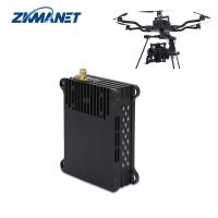 China 15km 30dBm Light Weight COFDM Drone Airborne HD Wireless Video Transmitter with AES256 Encryption for sale