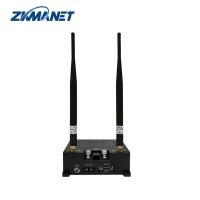 China Compact 30-49km 2T2R AES Encryption Mesh UAV Data Link Wireless HD Video Transmitter And Receiver for sale