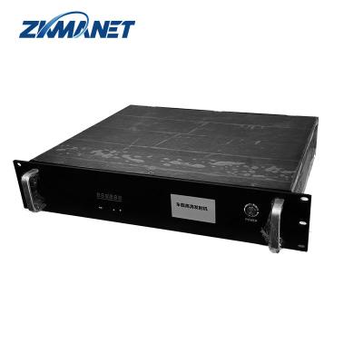 China Cofdm Wireless Video Transmitter 10-40km 43dBm Broadcast Adjustable Bandwidth for sale