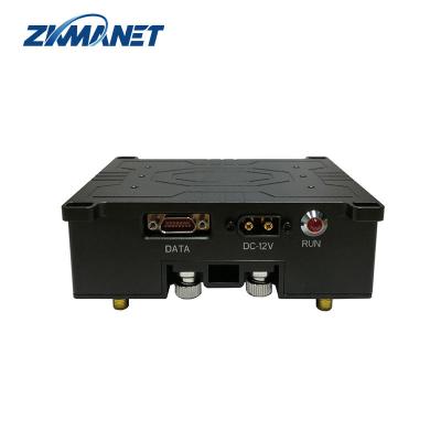 China ZKManet2451UM 4W Long Range Wireless Video Transmitter 40-49km 82Mbps AES256 Encryption for sale