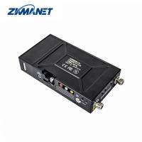 China COFDM Manpack Video Sender 2W 2-8MHz HDMI CVBS Dual HD Input 1.3kg for sale