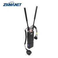 China 4W 82Mbps 2T2R Long Range 1.4GHz AES Manpack IP Mesh Radio Transceiver for Emergency Communication for sale
