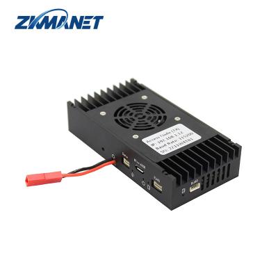 China ZKMANET 124g UAV Drone Video Data Transmission Radio 15km Range 30Mbps Data Rate for sale