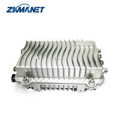 China Rugged IP67 Tri-Band 6T6R MESH Video Base Station 5km Range Vehicle Transceiver for sale