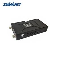 China 2W Portable Manpack COFDM Video Transmitter H.264 Encoding DC12V 1.5-3km NLOS Range for sale