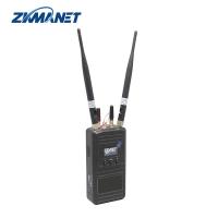 China 1W 2T2R IP MESH Handheld Transceiver with WiFi 2.4GHz Vioce Intercom for Emergency Communication for sale