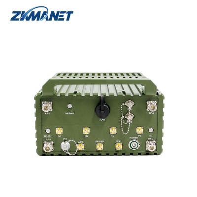 China Rugged IP66 40dBm Dual Band IP Mesh MIMO Radio Video Data Base Station 82Mbps for sale