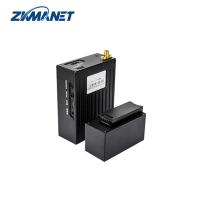 China COFDM Range 2km Handheld  Image Transmitter with Voice Intercom and Low Latency for sale