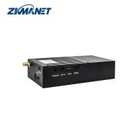 China COFDM Range 2km Handheld  Image Transmitter with Voice Intercom and Low Latency for sale