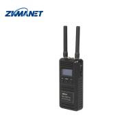 China 90Mbps 1W 2T2R Dual Band 5.8GHz 2.4GHz Handheld IP Mesh Radio with Speaker for PTT Voice Intercom for sale