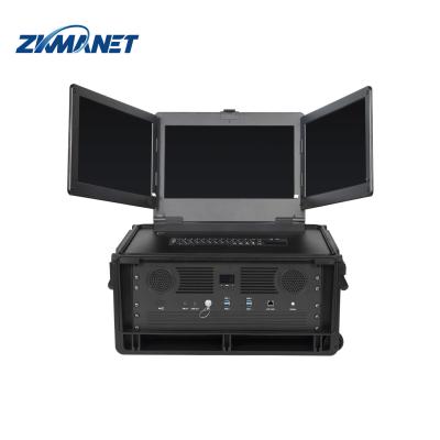 China Triple Screen 70MHz~6GHz Frequency Cutomizable Mesh FHSS IFS Command Station Transceiver for sale