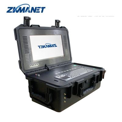 China 4W MIMO 2x2 Portable Mobile Mesh Command Station Transceiver with 8G Memory and AES256 Encryption for sale