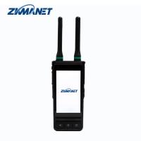 China 200mW Handheld Wireless IP Mesh Manet Radio Transmitter with PTT Android OS 4.0 Inch Screen for sale
