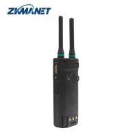 China 200mW Handheld Wireless IP Mesh Manet Radio Transmitter with PTT Android OS 4.0 Inch Screen for sale