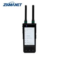 China 200mW Handheld Wireless IP Mesh Manet Radio Transmitter with PTT Android OS 4.0 Inch Screen for sale