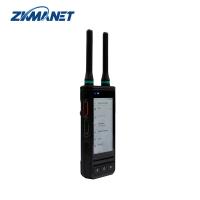 China 200mW Handheld Wireless IP Mesh Manet Radio Transmitter with PTT Android OS 4.0 Inch Screen for sale