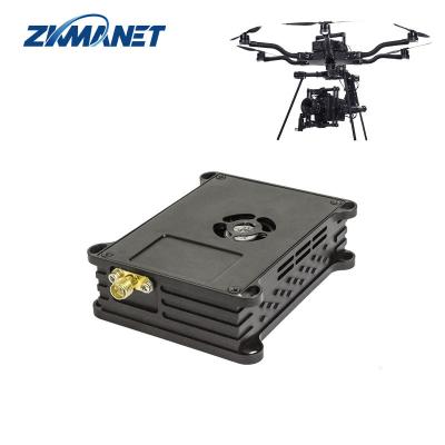 China ZKManet1433T 1W COFDM Drone Data Link Transmitter with 15km Range and AES Encryption for sale