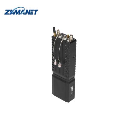 China 4W 82Mbps 2T2R Long Range 1.4GHz AES Manpack IP Mesh Radio Transceiver for Emergency Communication for sale