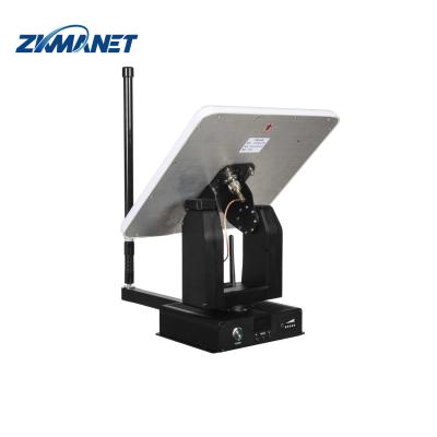 China ZKManet2441 IP65 Ground Terminal with 49km Range and 1T2R Dual-Antenna for UAV Data Link Communication for sale