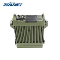 China ZKManet4371D Portable MESH Base Station 50-70km Range 16.5Ah Battery MIL-STD-810 VHF UHF Dual Band Radio for sale